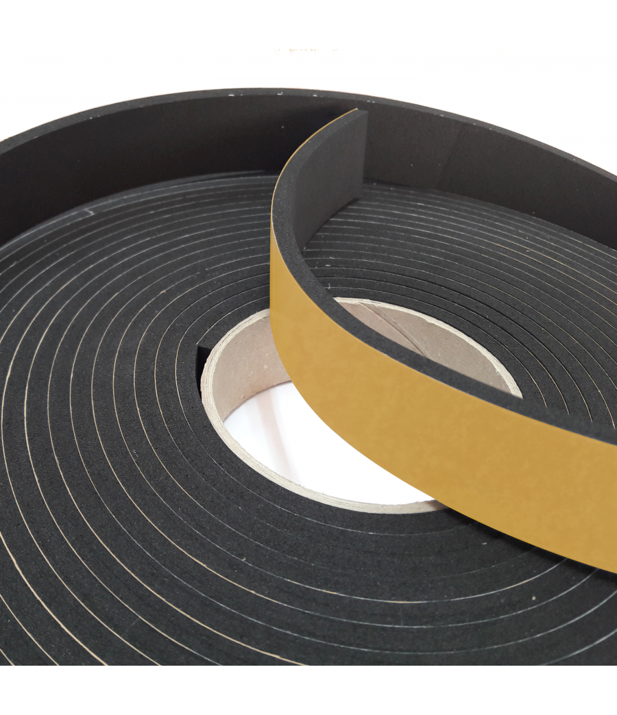 Profilis iš mikroporinės EPDM gumos 3x50x10000 mm