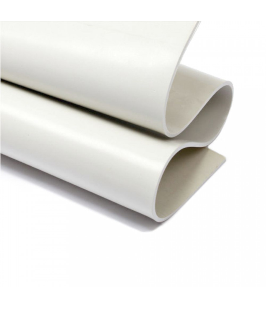 Silikoninė guma 5x1200 mm balta (A)