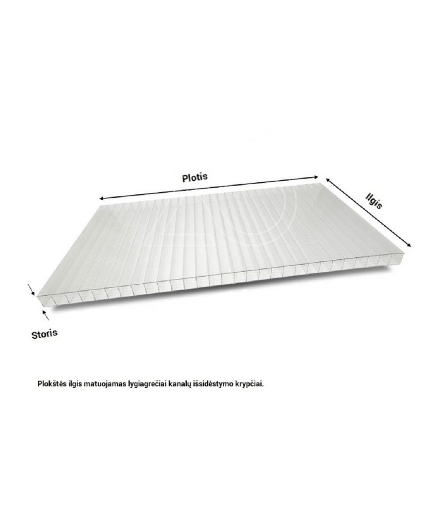 16 mm polikarbonato danga terasai - gera kaina!