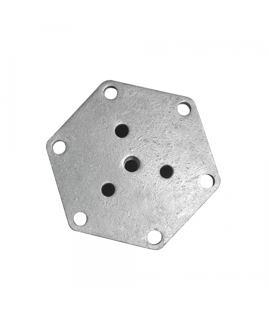 Sraigtinis polius pamatams M tipo